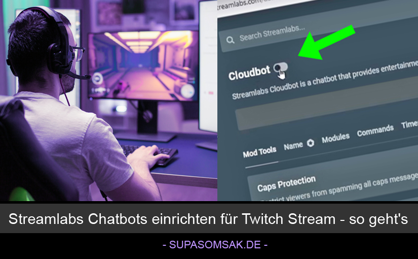 Streamlabs Chatbots einrichten für Twitch Stream - so geht's